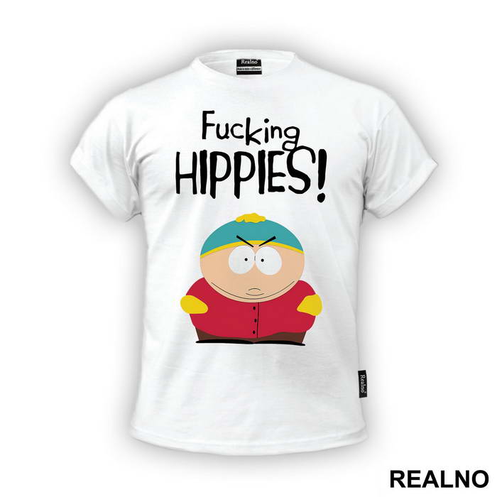 FUCKING HIPPIES - SOUTH PARK - MAJICA