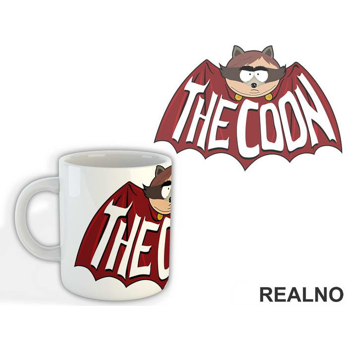 THE COON LOGO - SOUTH PARK - ŠOLJA