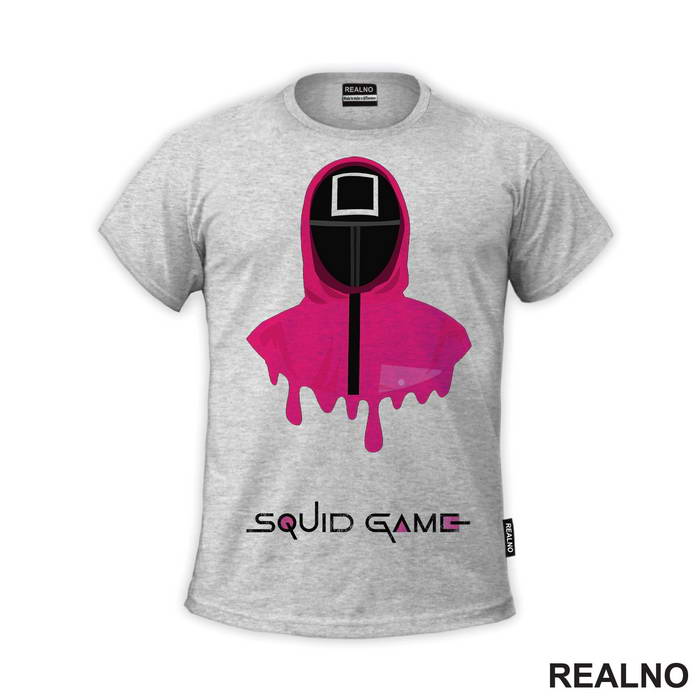 SQUARE GUARD AND LOGO - SQUID GAME - MAJICA