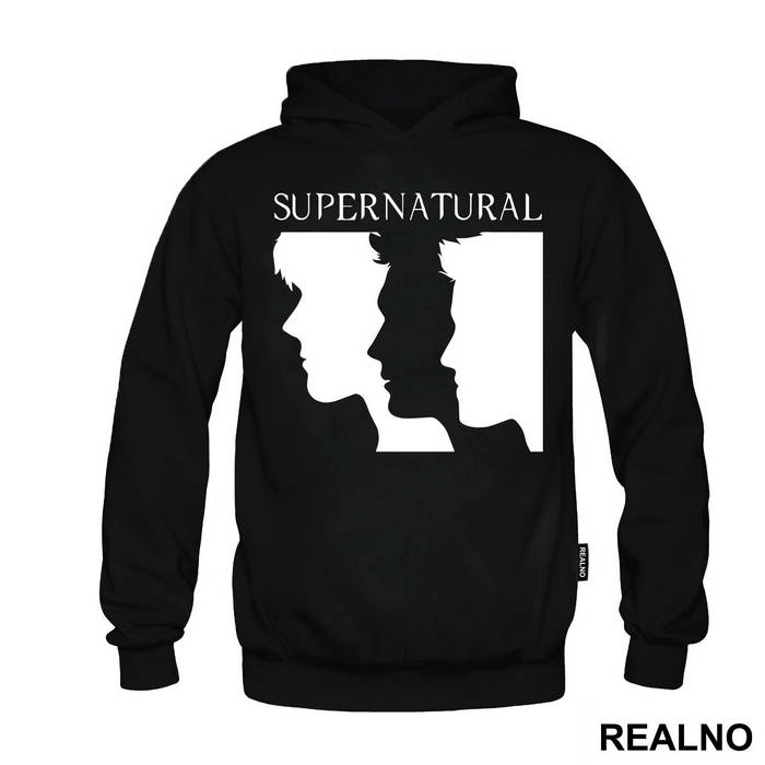 BLACK OUTLINES - SAM, DEAN AND CAS - SUPERNATURAL - DUKS