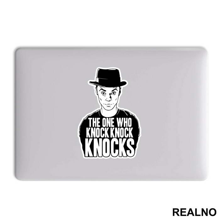 THE ONE WHO KNOCK KNOCK KNOCKS - THE BIG BANG THEORY - TBBT - NALEPNICA