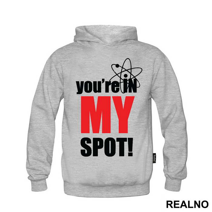 YOU ARE IN MY SPOT - WITH ATOM - THE BIG BANG THEORY - TBBT - DUKS