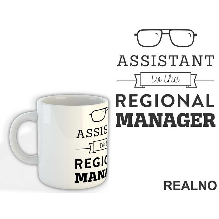 GLASSES - ASSISTANT TO THE REGIONAL MANAGER - THE OFFICE - ŠOLJA