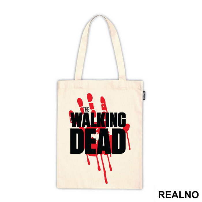 BLOODY HAND PRINT LOGO - THE WALKING DEAD - CEGER