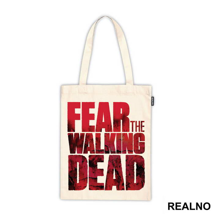 FEAR RED TEXT - THE WALKING DEAD - CEGER