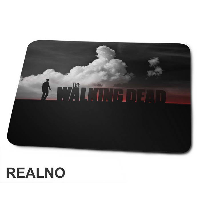 LOGO AT SUNSET - THE WALKING DEAD - PODLOGA ZA MIŠ