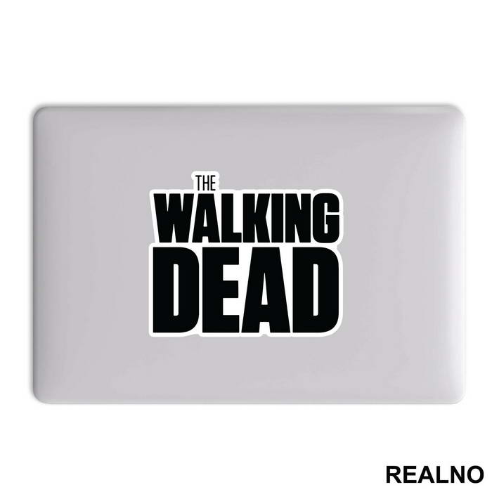 MAIN LOGO - THE WALKING DEAD - NALEPNICA