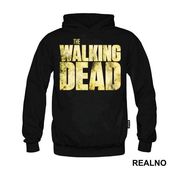 YELLOW TEXT LOGO - THE WALKING DEAD - DUKS