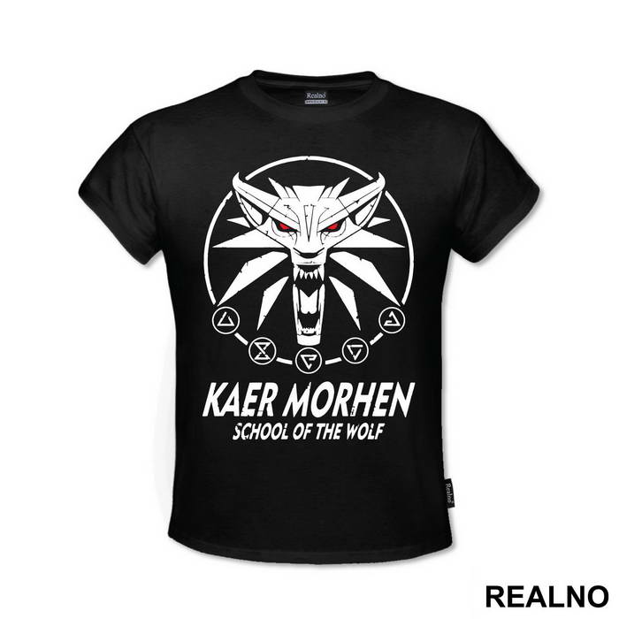 KAER MORHEN - SCHOOL OF THE WOLF - THE WITCHER - MAJICA