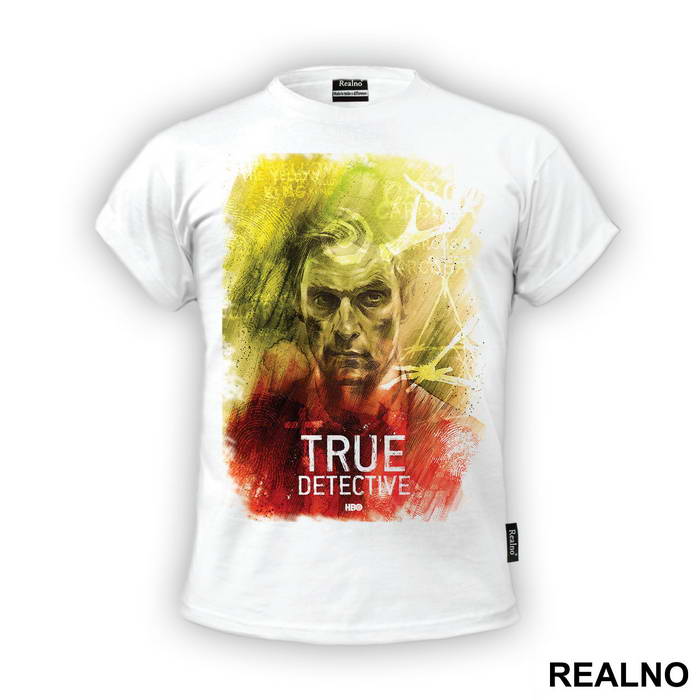 RUST YELLOW AND RED - TRUE DETECTIVE - MAJICA
