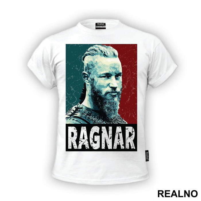 RAGNAR BLUE AND RED - VIKINGS - MAJICA