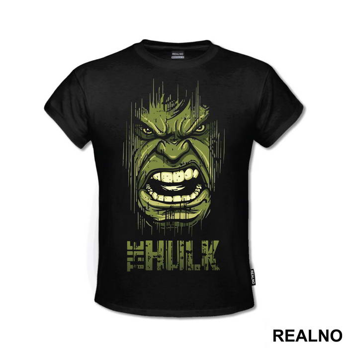 ANGRY FACE - HULK - AVENGERS - MAJICA