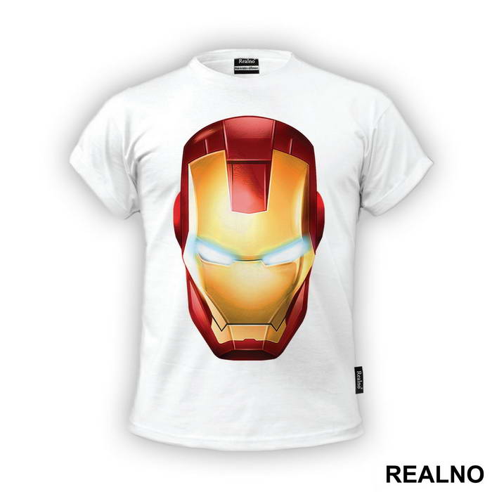 HEAD - IRONMAN - AVENGERS - MAJICA