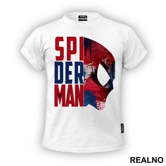 HEAD AND TEXT - SPIDERMAN - MAJICA