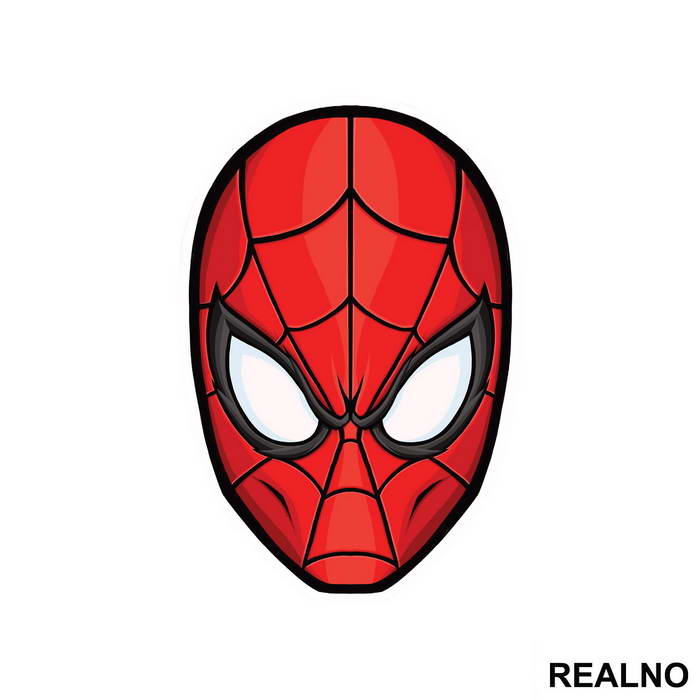 HEAD DRAWING - SPIDERMAN - AVENGERS - NALEPNICA