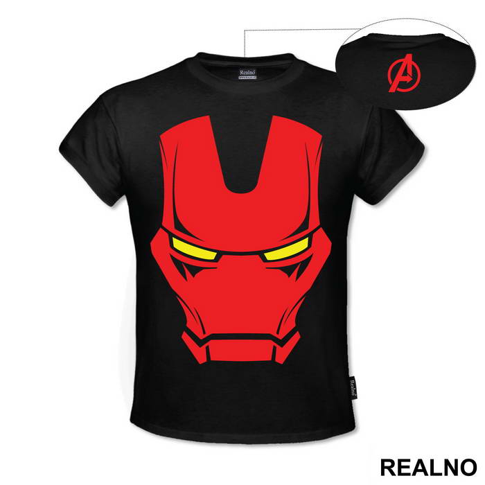 RED - IRON MAN - MAJICA