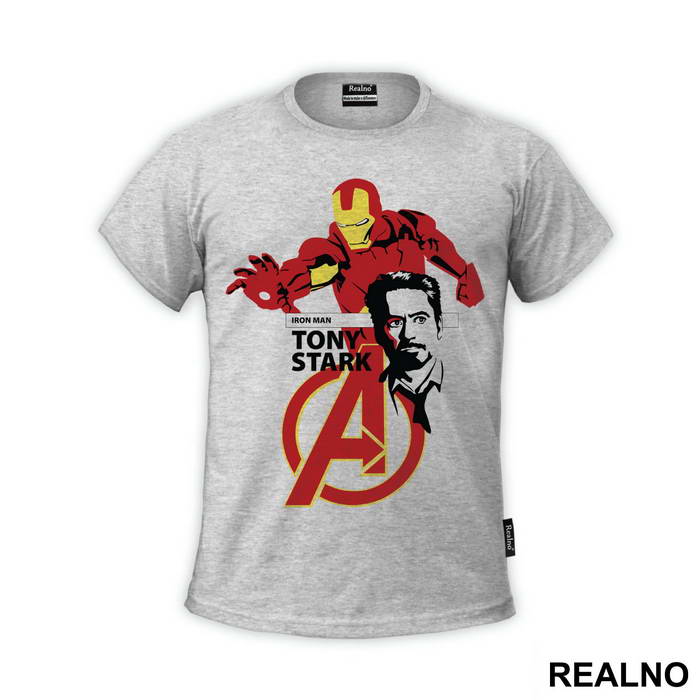 TONY STARK - IRONMAN - AVENGERS - MAJICA