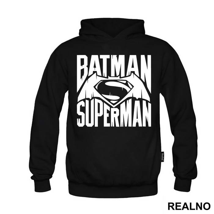 BATMAN VS TEXT LOGO - SUPERMAN - DUKS