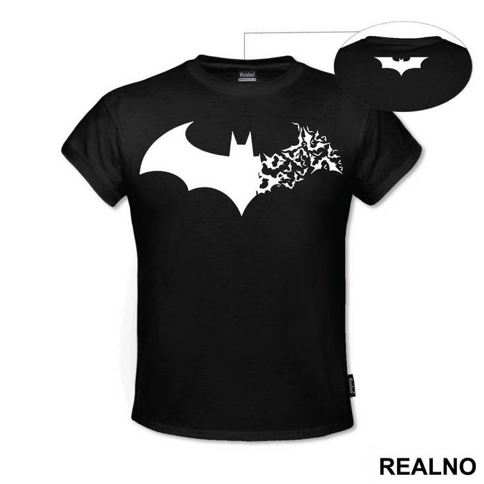 BATS - LOGO - BATMAN - MAJICA