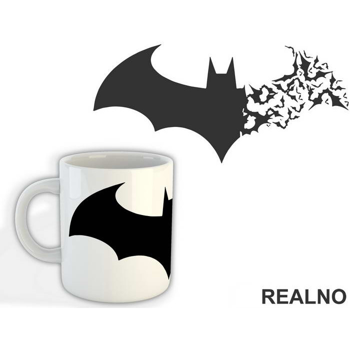 BATS - LOGO - BATMAN - ŠOLJA