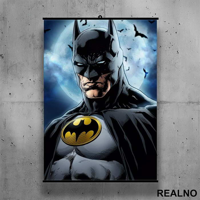 BLUE - BATMAN - POSTER SA NOSAČEM