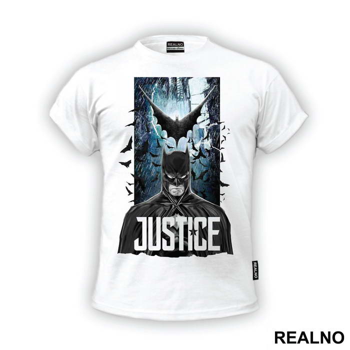 BLUE JUSTICE - BATMAN - MAJICA