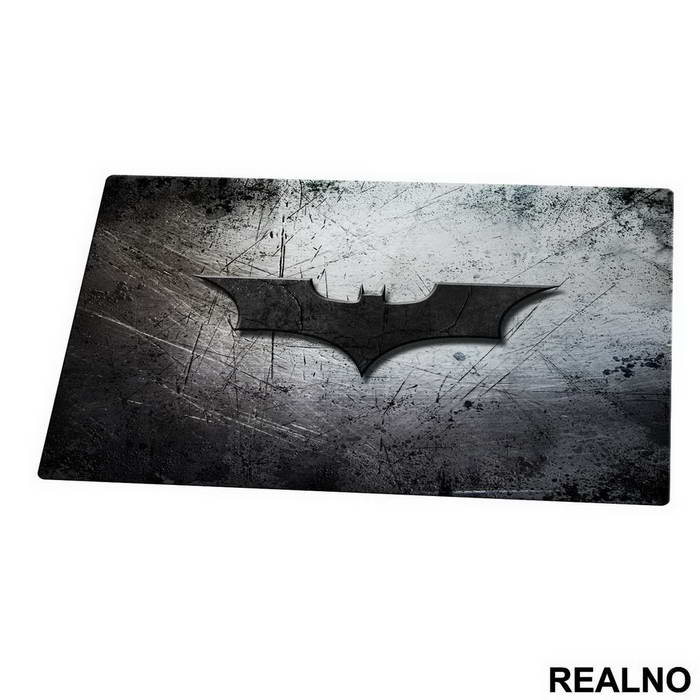 LOGO DARK KNIGHT 2005 - BATMAN - METALLIC - PODMETAČ ZA STO