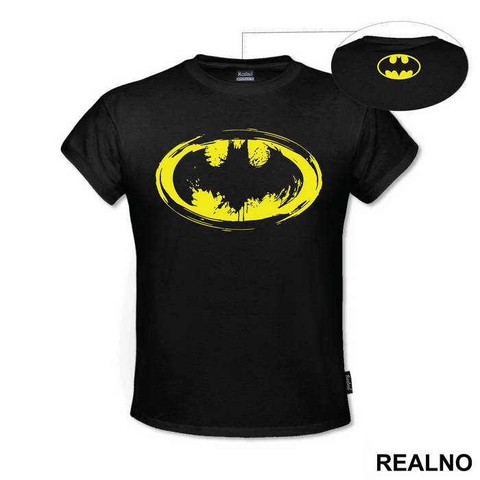 MOTTLED LOGO - BATMAN - MAJICA