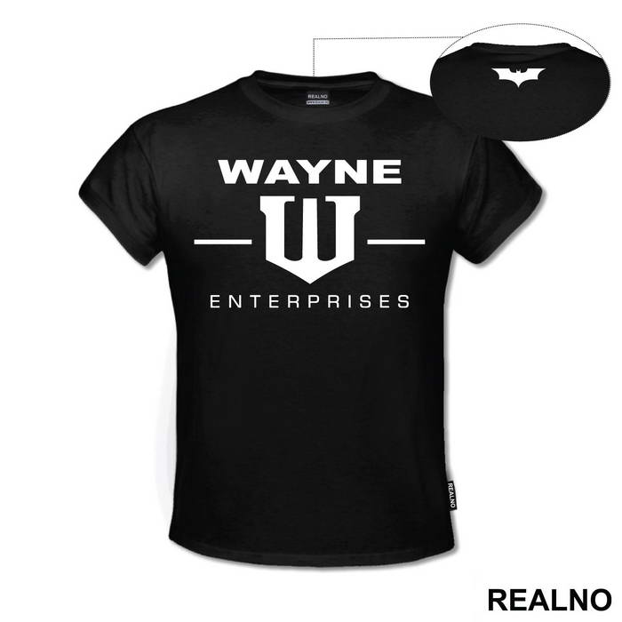 WAYNE ENTERPRISES - BATMAN - MAJICA