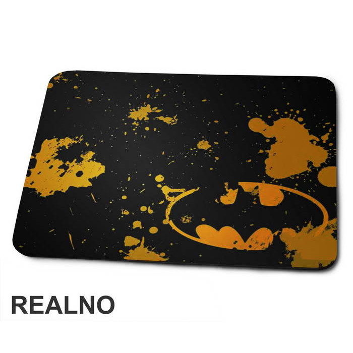 YELLOW SPLATTER - BATMAN - PODLOGA ZA MIŠ