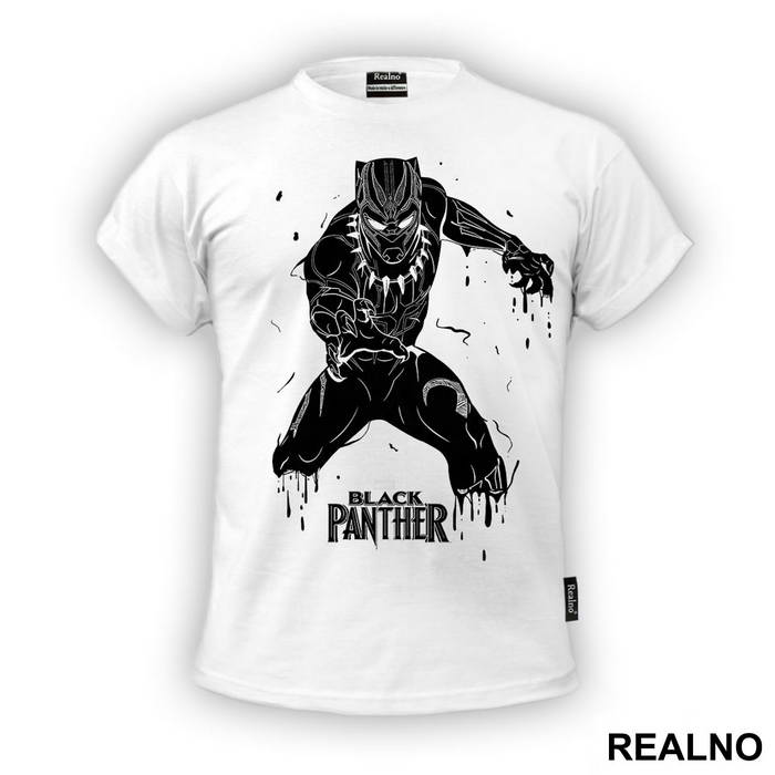 DRIPPING - BLACK PANTHER - MAJICA