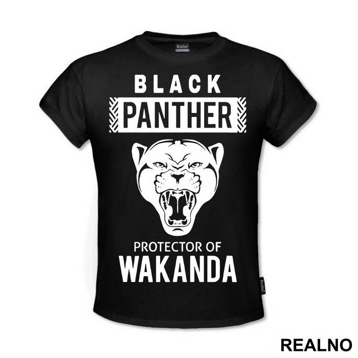 PROTECTOR OF WAKANDA - BLACK PANTHER - MAJICA