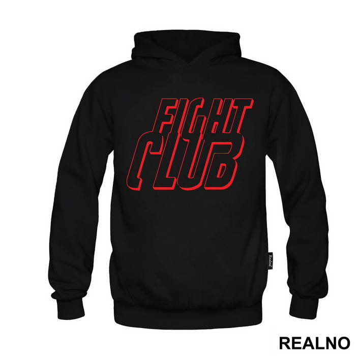 RED LOGO - OUTLINE - FIGHT CLUB - DUKS