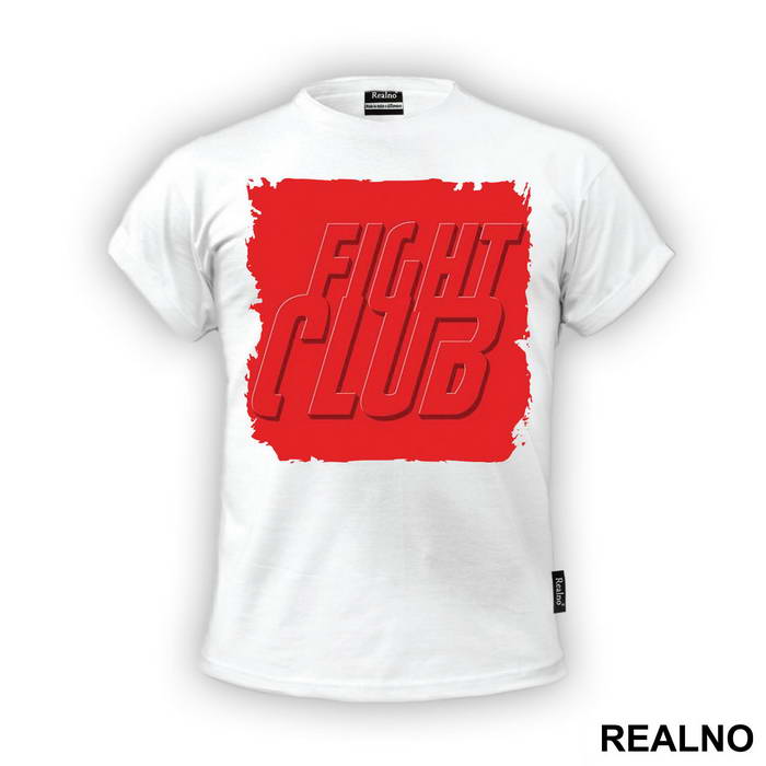 RED SPLATTER - FIGHT CLUB - MAJICA