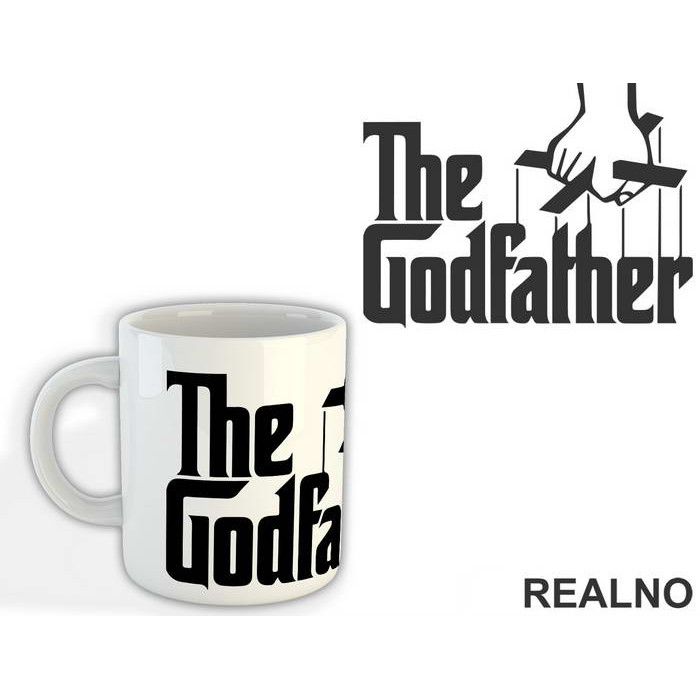 LOGO - THE GODFATHER - KUM - ŠOLJA