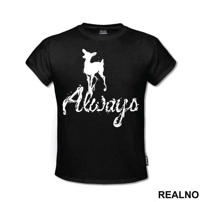 ALWAYS - MAGIC TEXT - HARRY POTTER - MAJICA