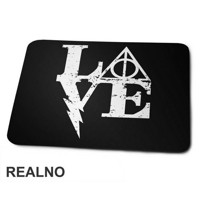 LOVE - HARRY POTTER - PODLOGA ZA MIŠ