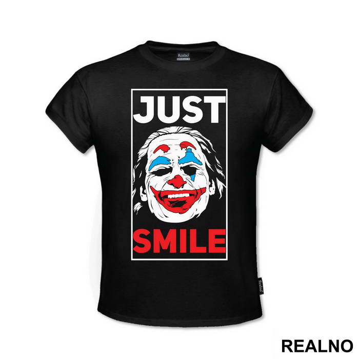 JUST SMILE - JOKER - MAJICA