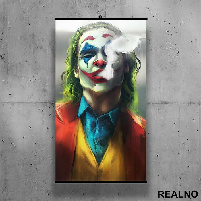 SMOKE - JOKER - POSTER SA NOSAČEM