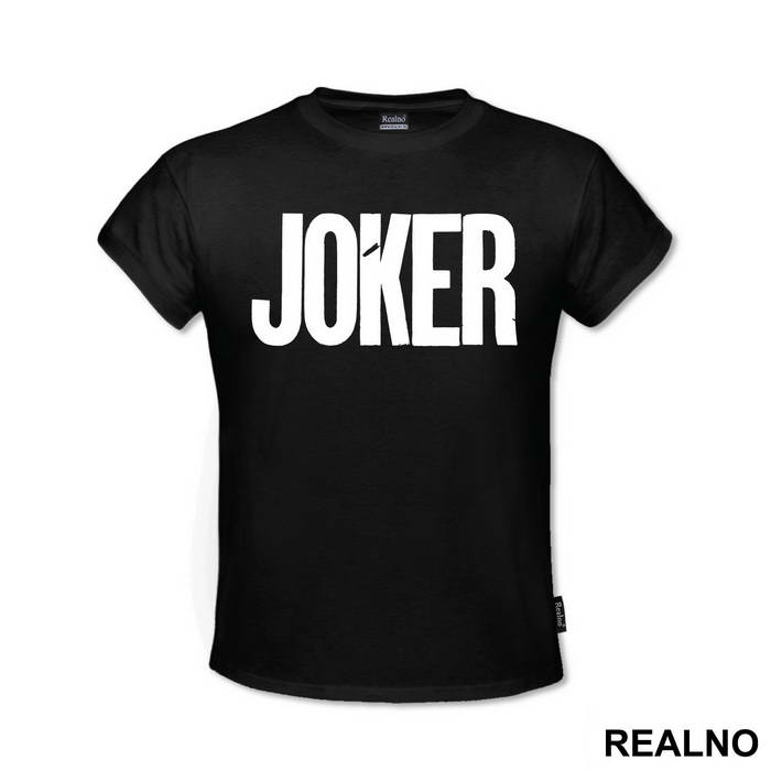 TEXT LOGO - JOKER - MAJICA