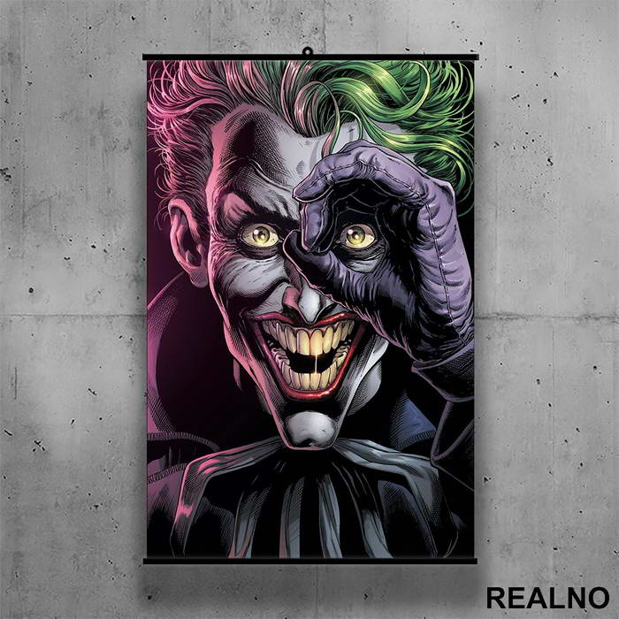 THE CLOWN - JOKER - POSTER SA NOSAČEM