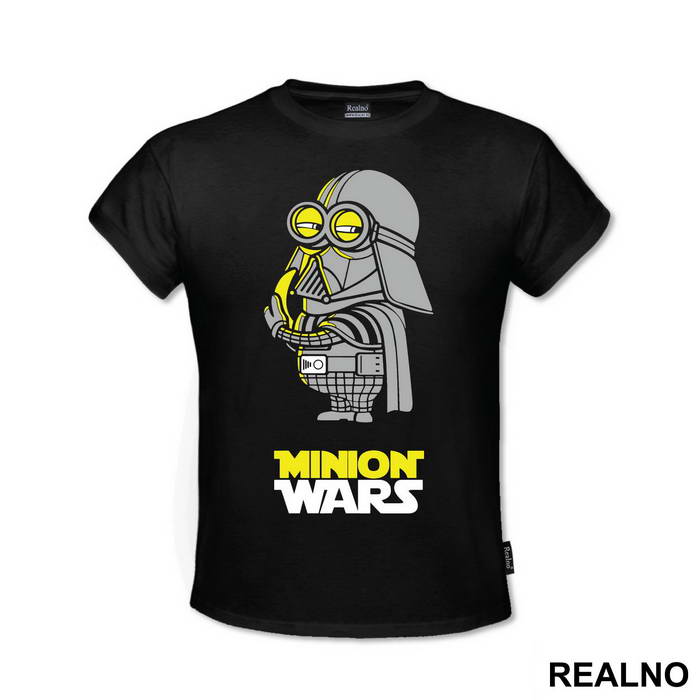 DARTH VADER WITH A BANANA - MINIONS - MAJICA