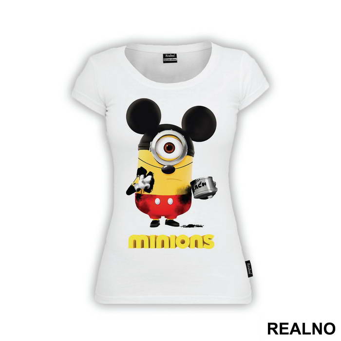 MICKEY MOUSE WITH PAINT SPOTS - MINIONS - MAJICA