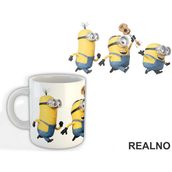 STUART, KEVIN AND BOB - MINIONS - ŠOLJA