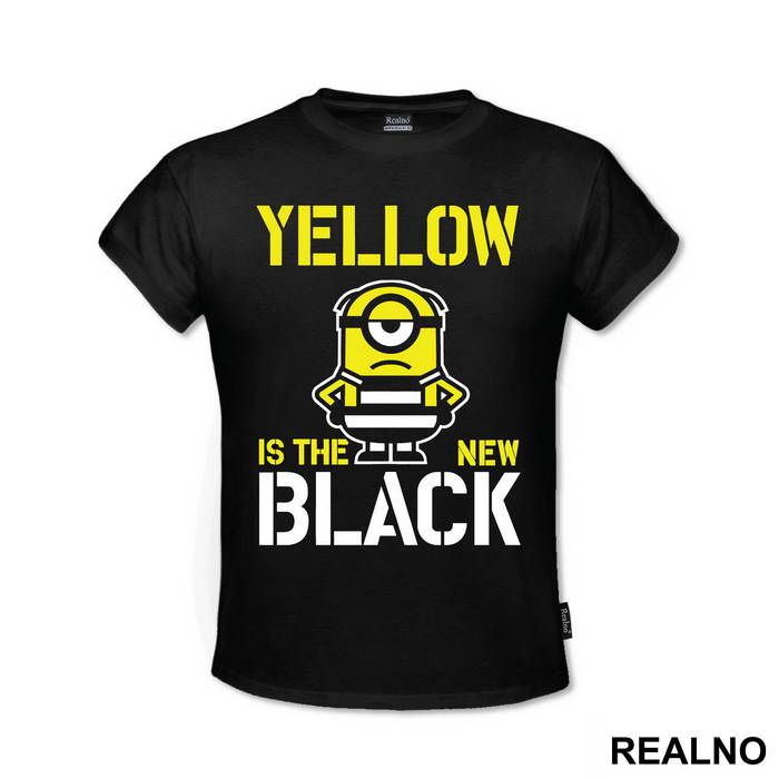 YELLOW IS THE NEW BLACK - MINIONS - MAJICA