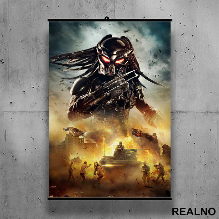 EXPLOSION - PREDATOR - POSTER SA NOSAČEM