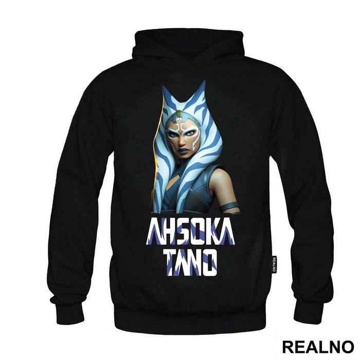 AHSOKA TEXT AND PORTRAIT- MANDALORIAN - STAR WARS - DUKS