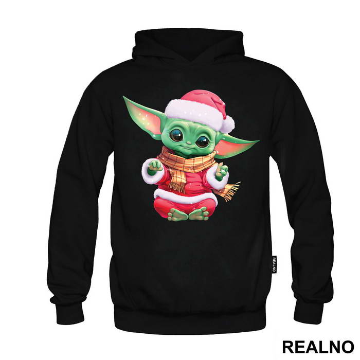 BABY YODA WITH CHRISTMAS HAT - YODA - MANDALORIAN - STAR WARS - DUKS