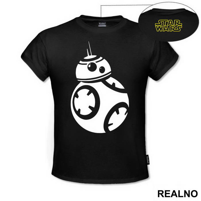 BB - 8 - WHITE - STAR WARS - MAJICA