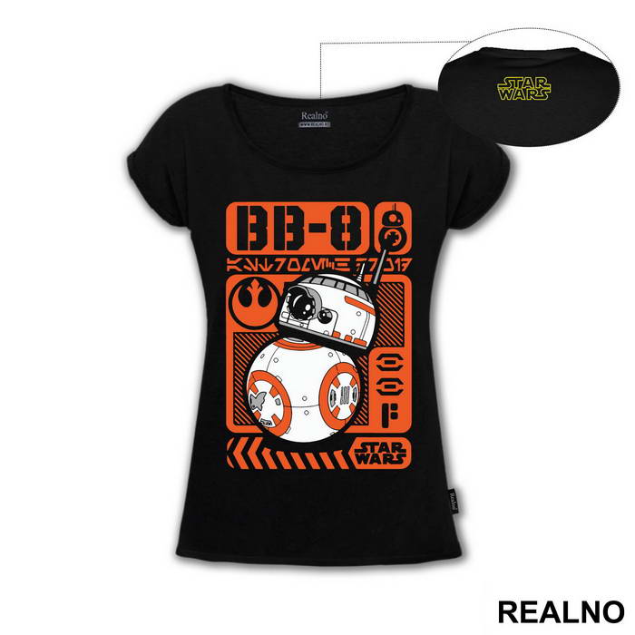 BB-8 ORANGE - STAR WARS - MAJICA